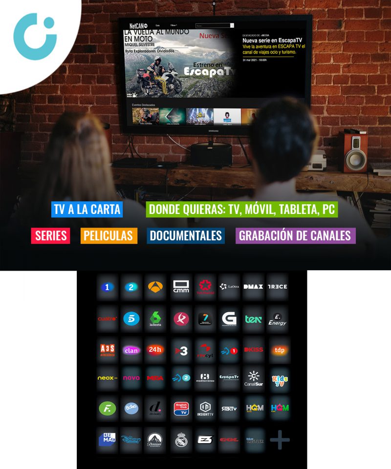 Particulares | Netcan; Tu operador de fibra en Cantabria